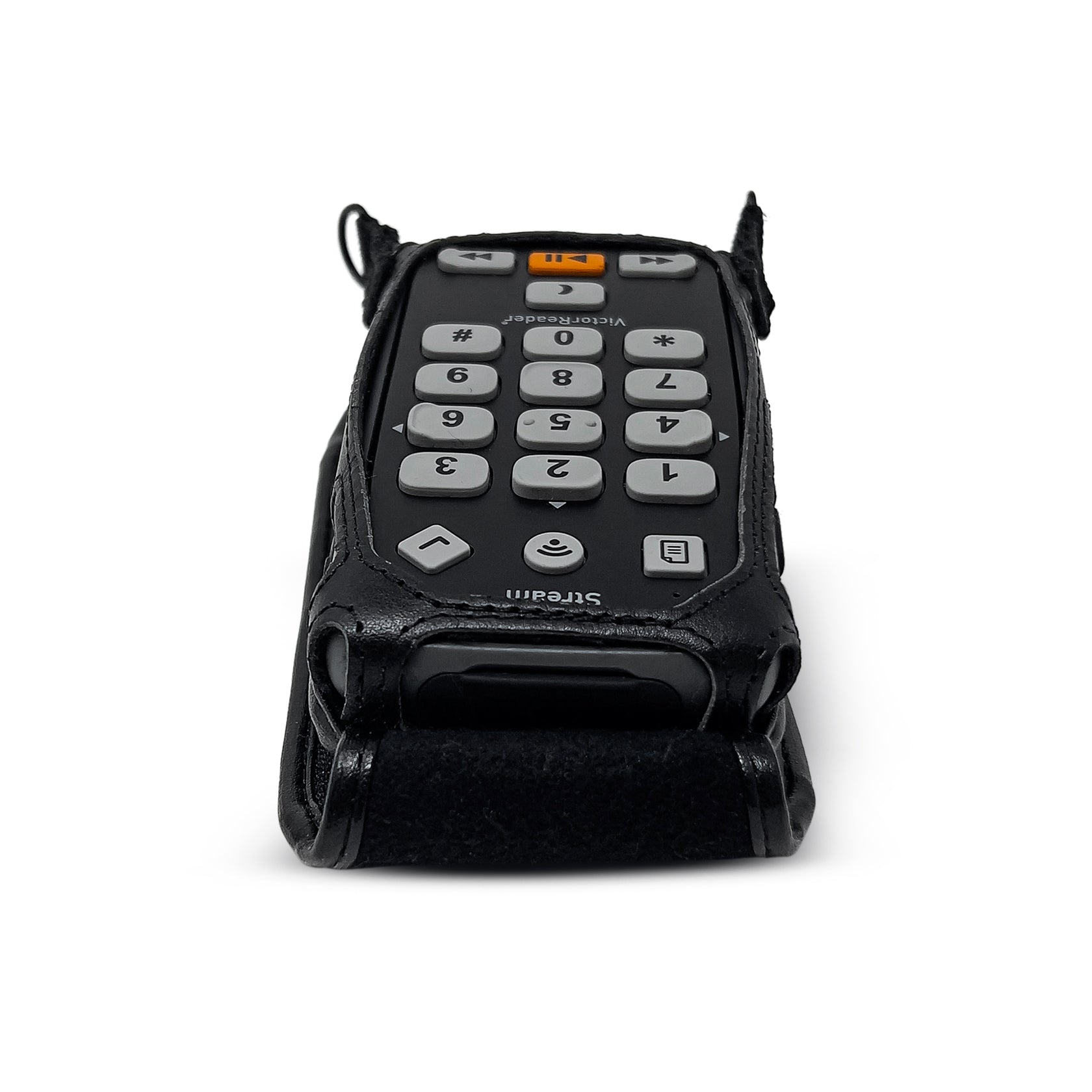 HumanWare Victor Reader Stream 3 Fitted Black Leather Case with straps ...